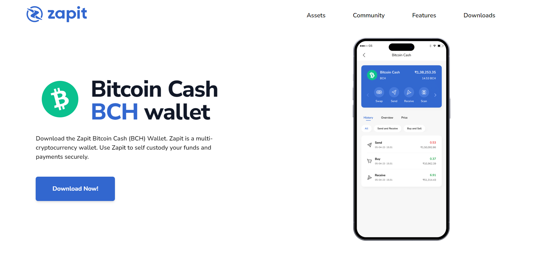 Bitcoin Cash Wallet (BCH) | Bitcoin Cash (BCH) Payment App | BCH Wallet